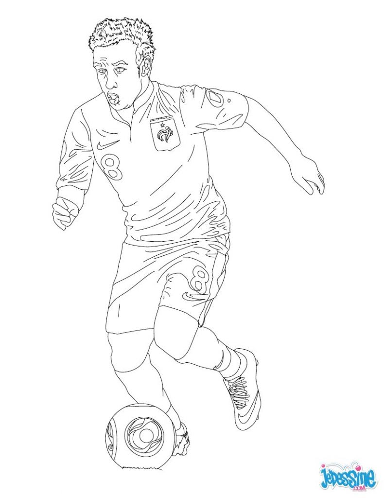 Coloriage Antoine Griezmann Belle Coloriage Foot Antoine Griezmann ...
