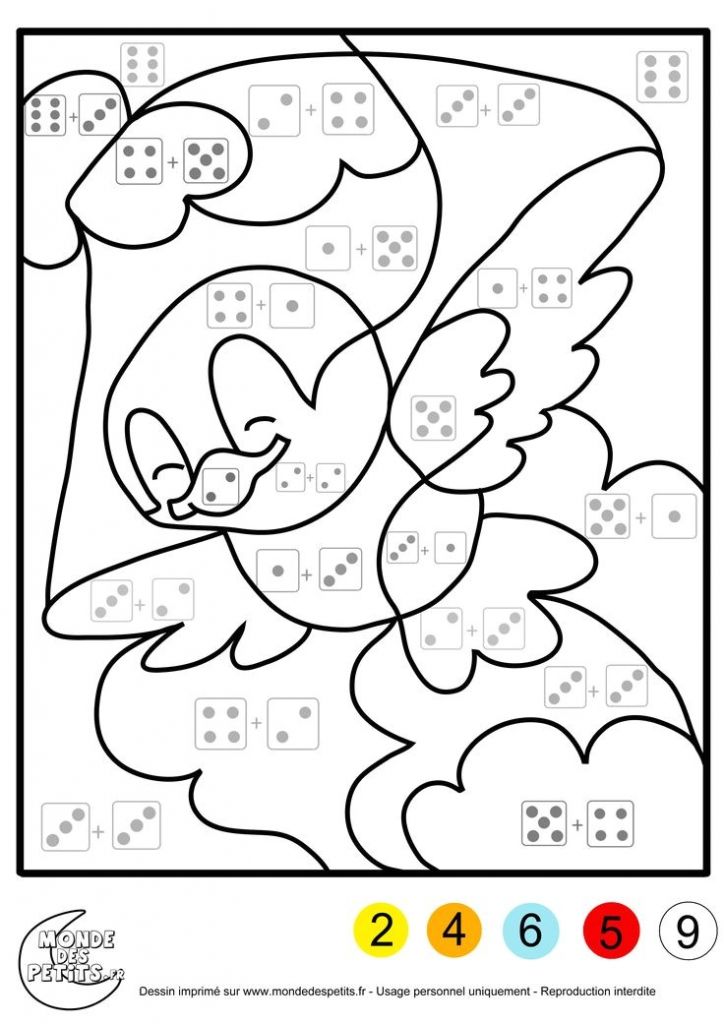 Coloriage Codé A Imprimer 100 Best Coloriages Codés Maternelle Images ...