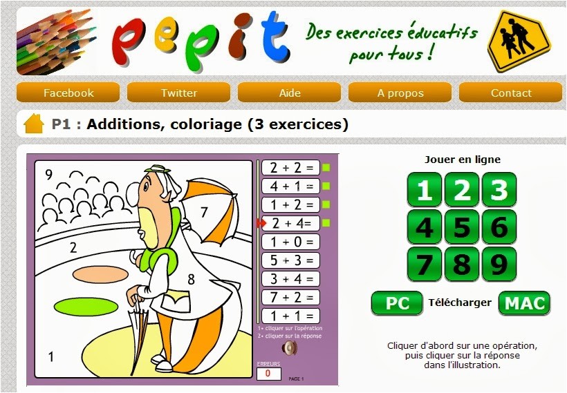 Pepit Be Coloriage Magique | danieguto