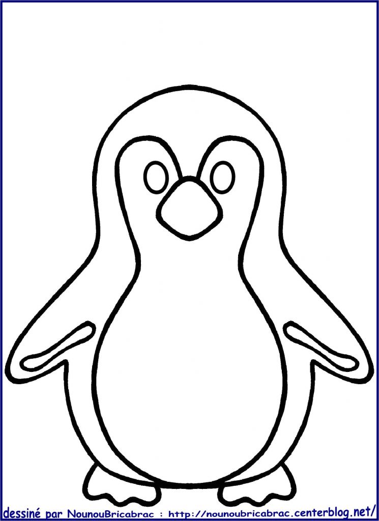 Coloriage Banquise Maternelle Pingouin 2 Colorier Patterns Pinterest ...