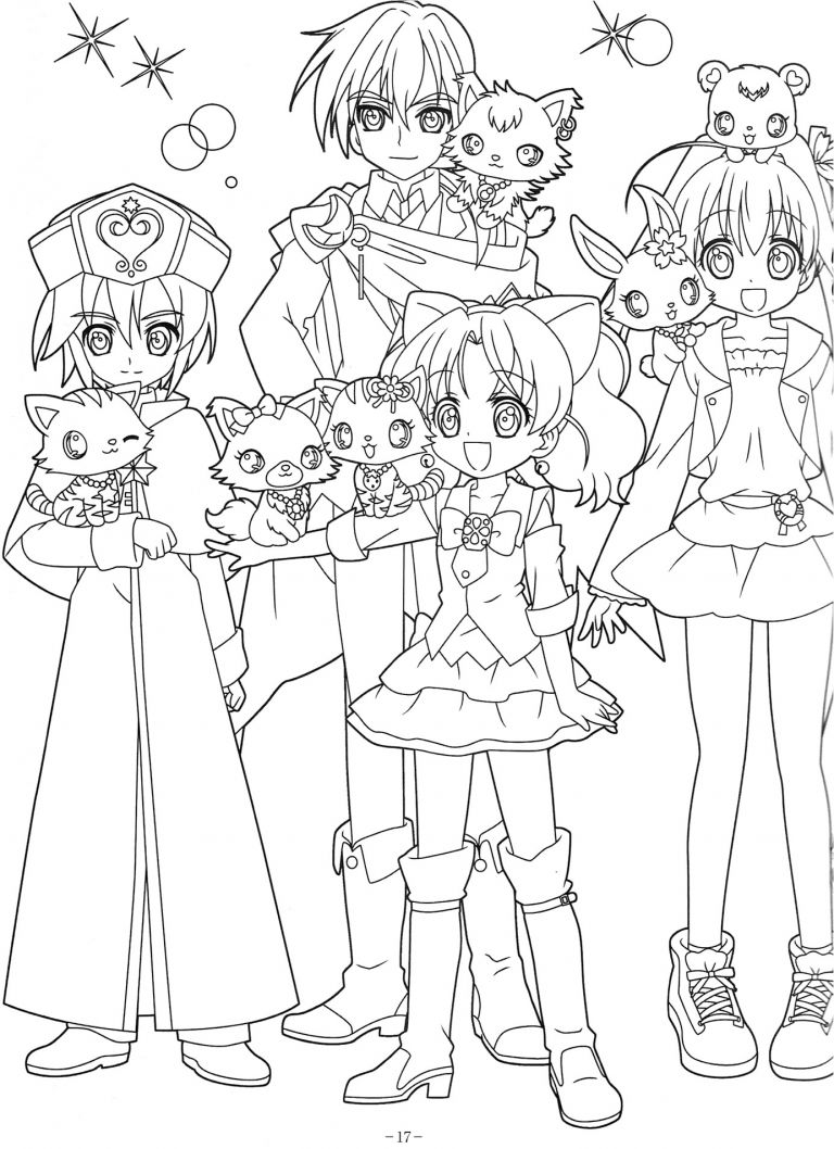 Coloriage Jewelpet Tinkle Jewelpet 40 Cartoons – Printable Coloring ...