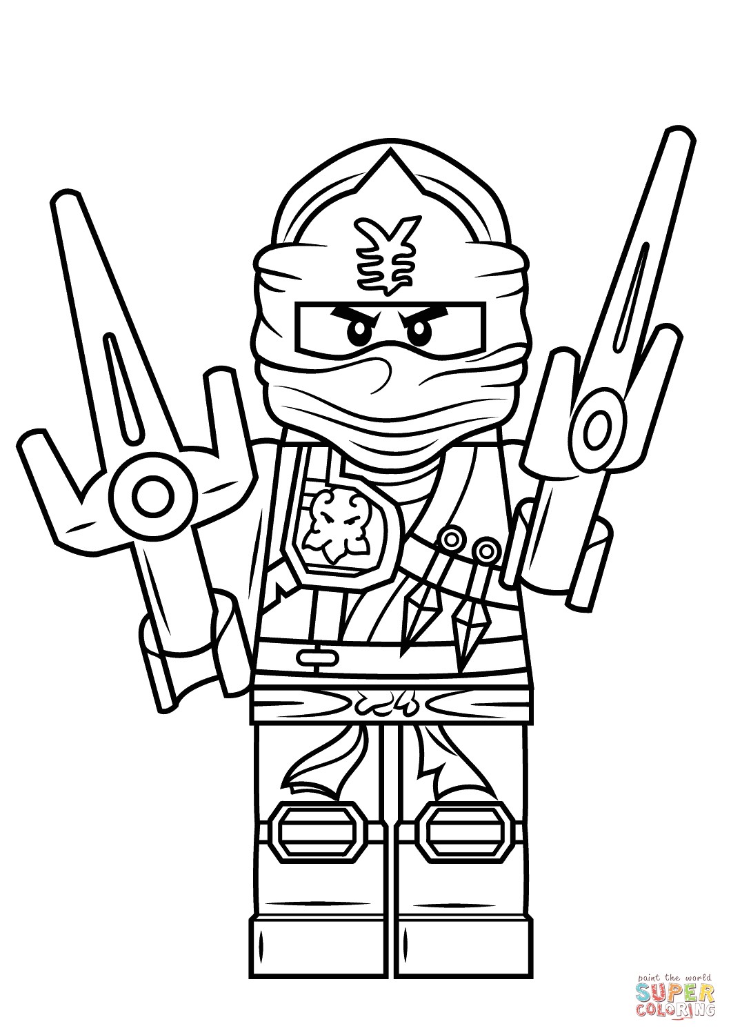 Coloriage Lego Ninjago Kai Zx Ninjago Dragon Drawing at Getdrawings ...