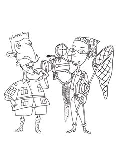 Hugo L Escargot Coloriage Scoubidou Scooby Doo Scrappy Doo Coloring ...