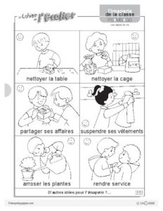 Coloriage Règles De Vie Maternelle Imagerie Les Règles De Vie ...