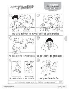 Coloriage Règles De Vie Maternelle Règles De Vie En Maternelle Kp57 ...