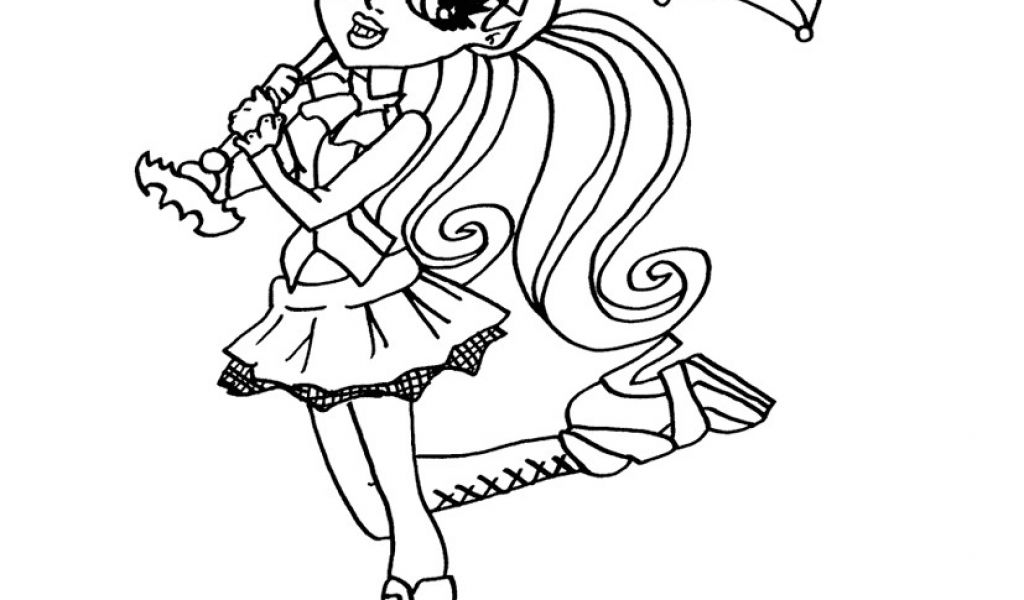 Coloriage A Colorier A Imprimer 16 Coloriages Monster High | danieguto