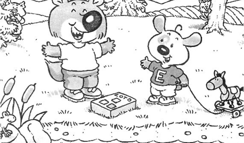 Coloriage A Imprimer Gratuit Mini-loup Coloriages Mini Loup Colorier ...