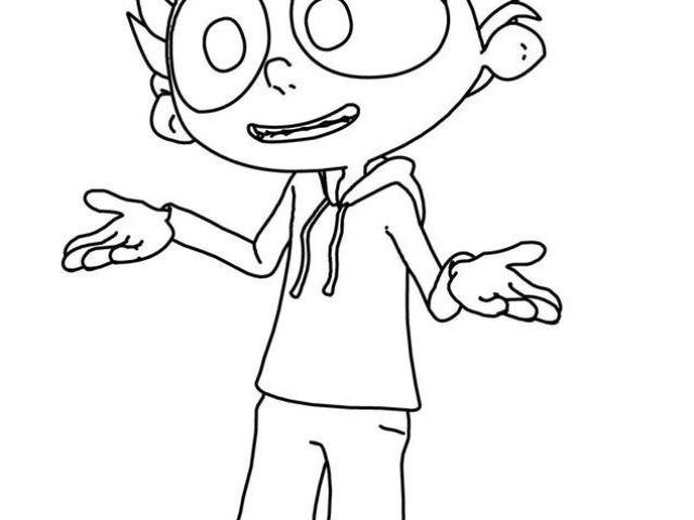 Coloriage Angelo La Débrouille Coloriage Angelo La Debrouille ...