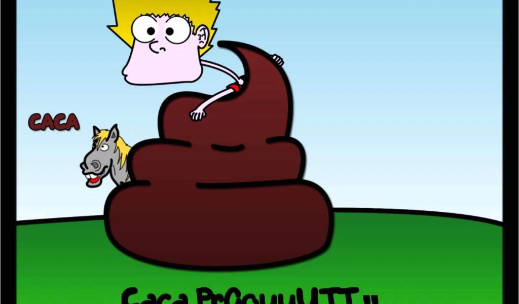 Coloriage Caca Boudin Qui A Du Caca Kaki Collé Au Cucul â â ª | danieguto