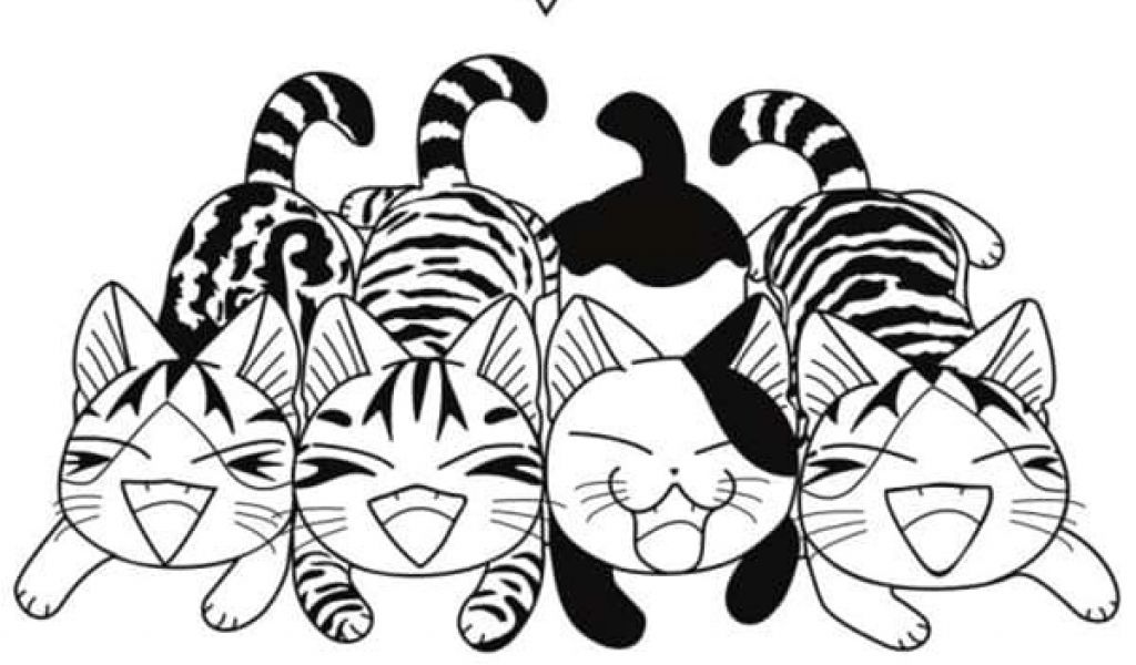 Coloriage De Chi Une Vie De Chat Coloriage Chi Une Vie De Chat Papa ...