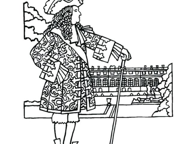 Coloriage Louis Xiv Coloriage Histoire De France A Imprimer Gratuit ...