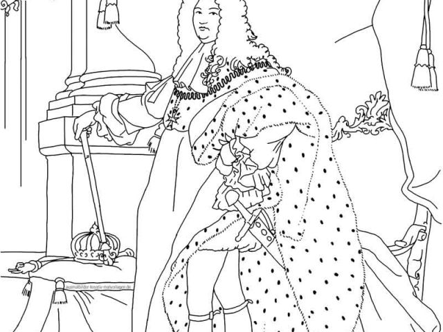 Coloriage Louis Xiv Coloriage Louis Xiv | danieguto