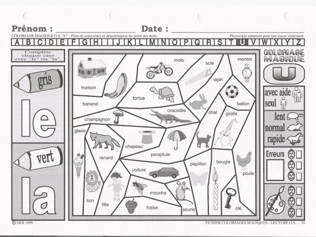 Coloriage Magique Des Alphas Coloriage Magique Lecture Cp Coloriages ...