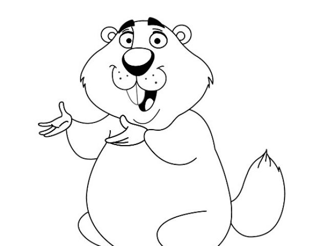Coloriage Magique Marmotte Coloriage Le Jour De La Marmotte 09 Sur ...