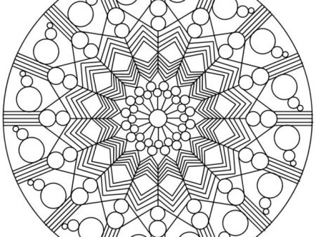Coloriage Mandala Cm2 Librairie Interactive 40 Mandalas Imprimer ...