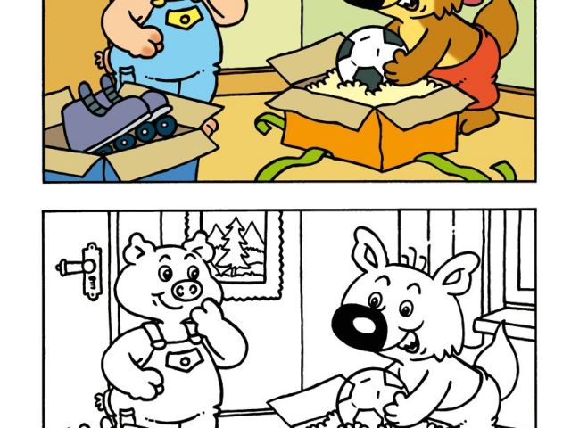 Coloriage Mini Loup Gratuit Coloriages Coloriage Gratuit De Mini Loup ...