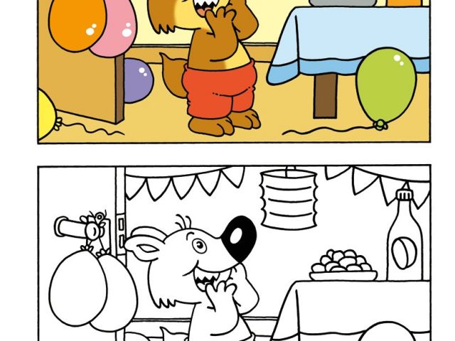 Coloriage Mini Loup Gratuit Coloriages Coloriage Mini Loup à Imprimer ...