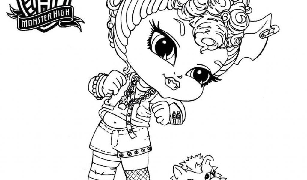Coloriage Monster Energy Baby Monster High Coloring Pages | danieguto