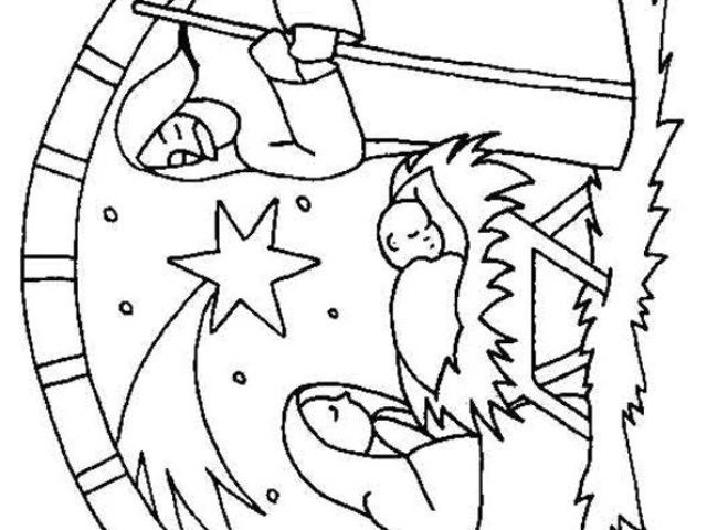 Coloriage Naissance De Jésus Coloriage Noel La Naissance Du Petit Jésus ...