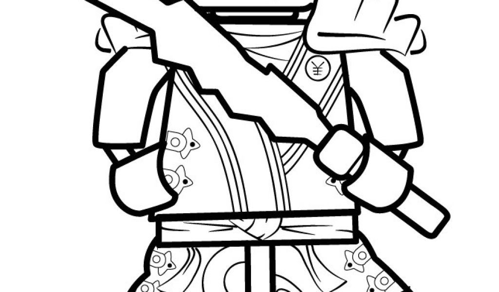 Coloriage Ninjago Kai Zx Ninjago Jay Kx In Elemental Robe Coloring Page ...