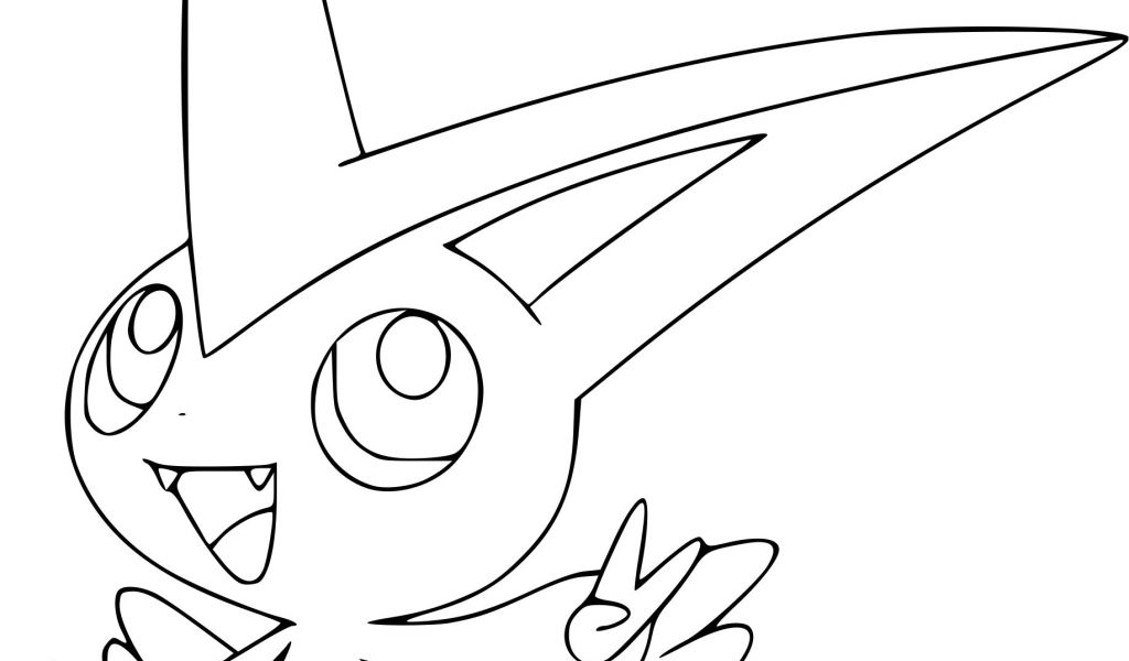Coloriage Pokemon Victini Coloriage Pokemon Mega Jungko Superbe Concept ...