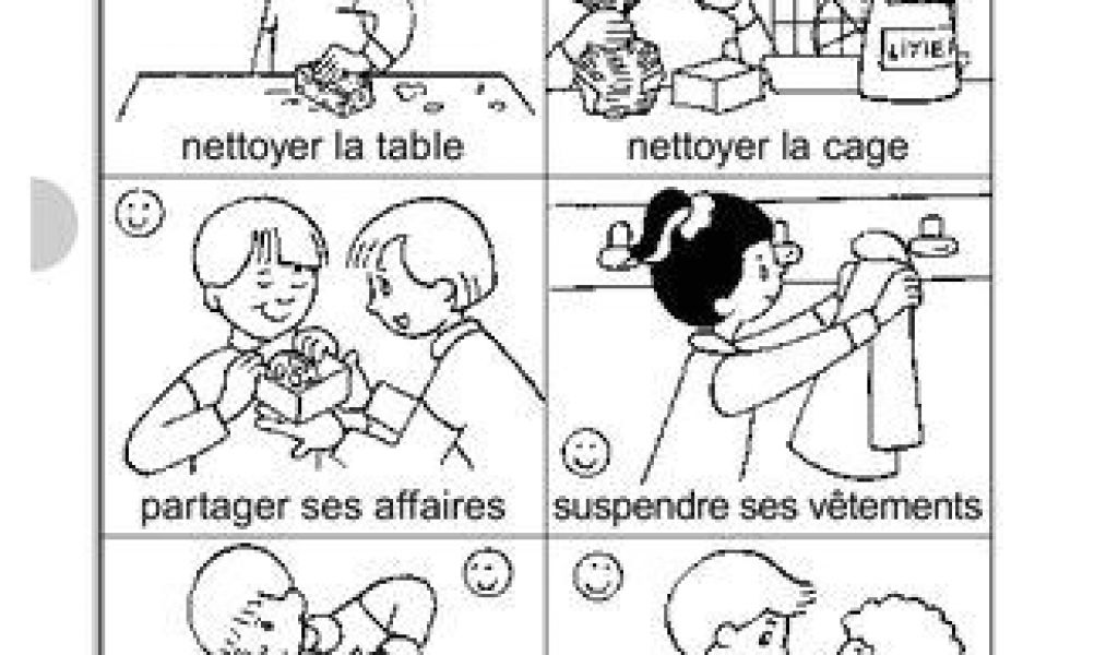 Coloriage Règles De Vie Maternelle Imagerie Les Règles De Vie | danieguto