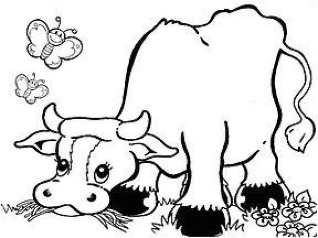 Coloriage Vache Qui Rit Dessin Colorier Bebe Vache | danieguto