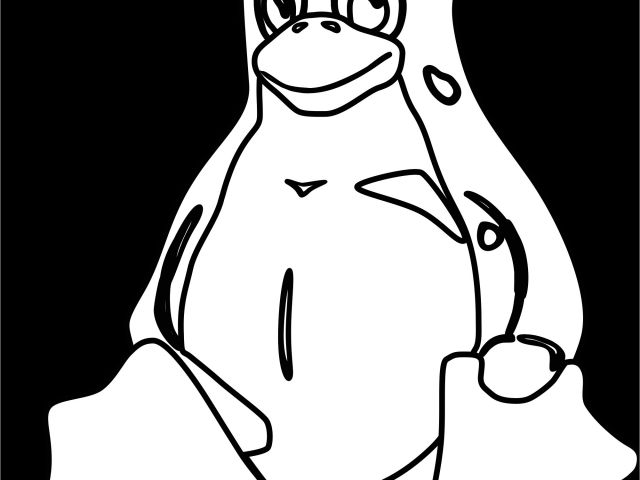 Jeux De Tux Paint Coloriage Penguin Outline Drawing at Getdrawings ...
