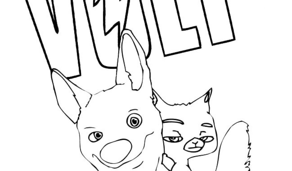 Volt Coloriage A Imprimer Coloriages Du Film Disney Volt Star Malgre ...